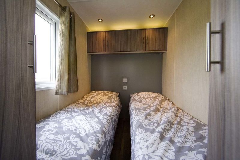 Mobile home met sauna I 4 pers.