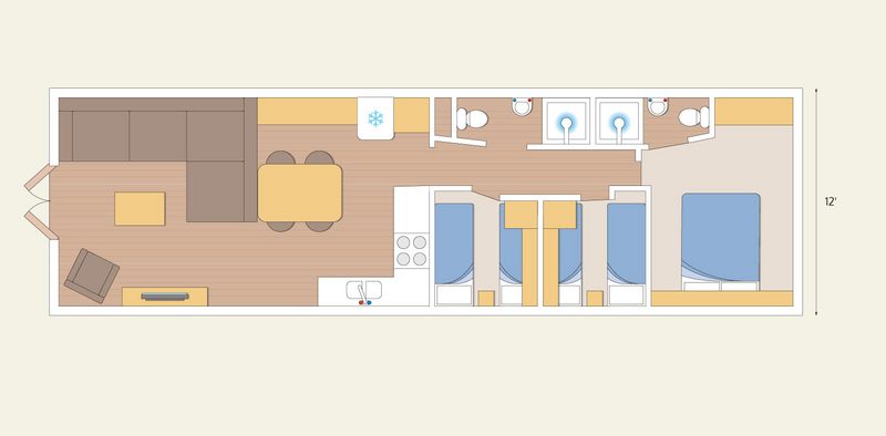 Woolacombe Bay | Diamond Caravan 3-bedroom