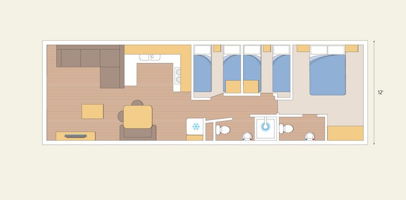 Woolacombe Bay | Gold Caravan 3-bedroom